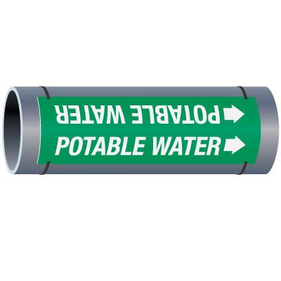 Potable Water - Ultra-Mark High Performance Pipe Markers | Emedco
