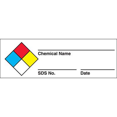 NFPA Diamond Labels-On-A-Roll | Emedco