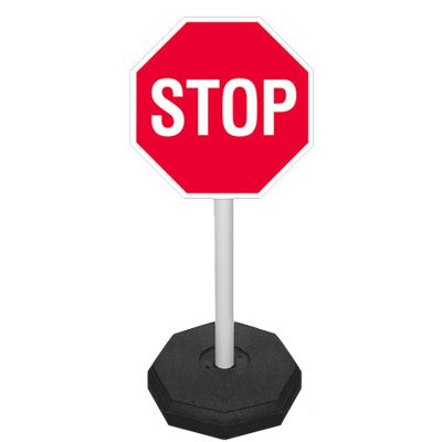 Heavy-Duty Flexible Stop Sign Systems|Seton Canada | Seton.ca