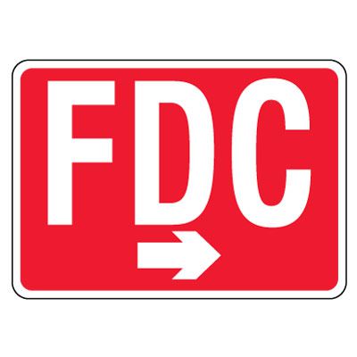 Fire Department Connection (FDC) Signs | Seton