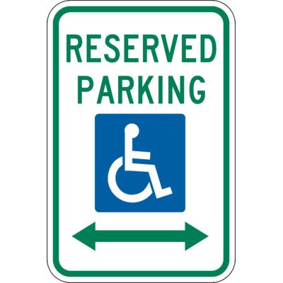 Handicap Parking Signs & Ada Parking Signs | Emedco