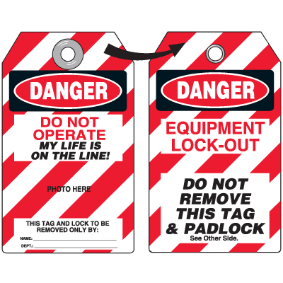Photo ID Lockout Tags | OSHA Safety & Accountability | Seton
