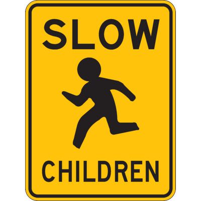 Slow Children Crossing Sign | Seton