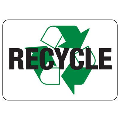 Recycle Sign | Emedco