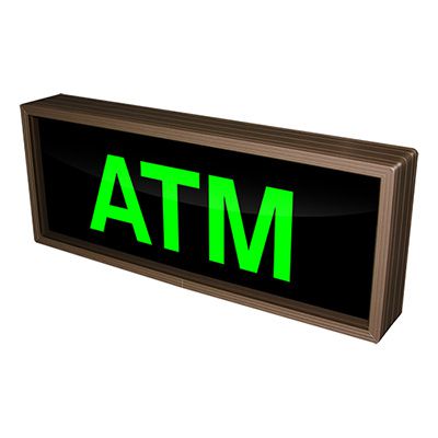ATM Backlit LED Sign|Seton Canada | Seton.ca