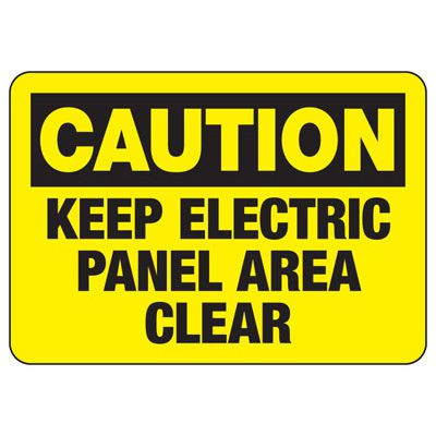Electrical Safety Signs | Hazard Warning & OSHA Compliance | Emedco