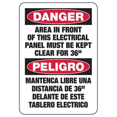 Electrical Safety Signs | Hazard Warning & OSHA Compliance | Emedco