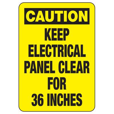 Electrical Safety Signs | Hazard Warning & OSHA Compliance | Emedco