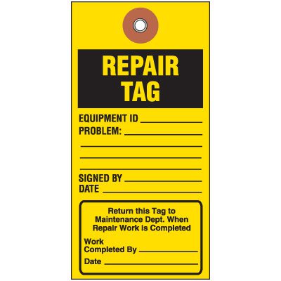 Repair Tyvek Tag | Seton | Seton