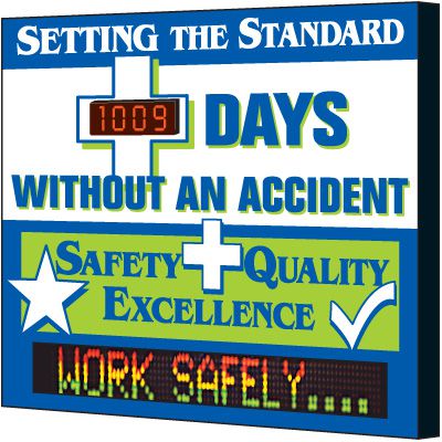 Electronic Safety Scoreboard - Setting Standard Without Accident | Seton