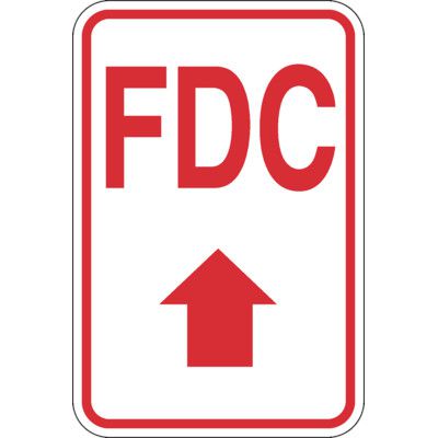 Fire Department Connection (FDC) Signs | Seton
