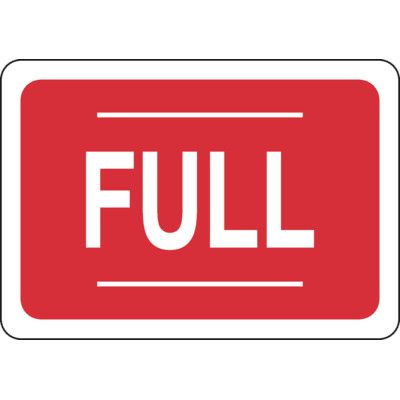 Full Safety Sign | Emedco