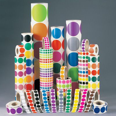 Color-Coded Inventory Labels | Emedco