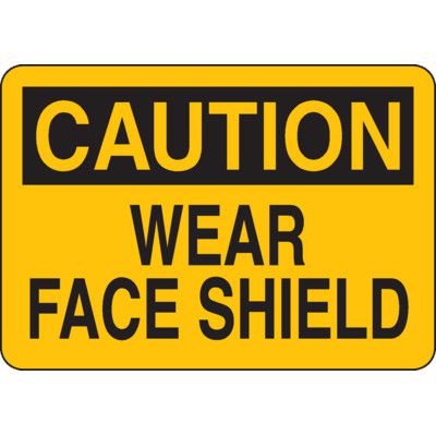 Safety Eyewear Signs | Eye Protection Required Signs | Seton