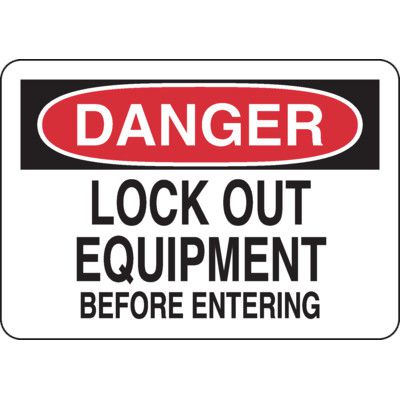 Lock-Out Equipment - Lockout Sign | Seton | Seton.ca