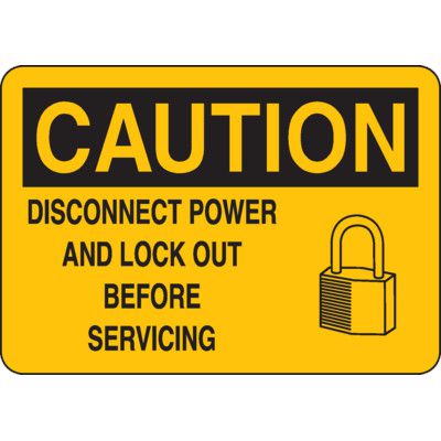 Lockout Tagout Signs: LOTO Safety Signs for OSHA Compliance | Seton