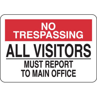 Restricted Area Signs, Restricted Access Signs | Seton