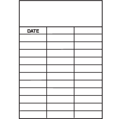 Blank Record Labels, Inventory Control & Warehouse Labels | Emedco