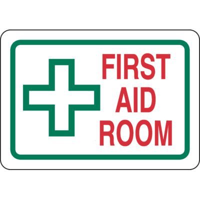 First Aid Room Sign | Emedco