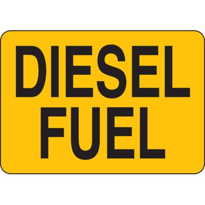 Diesel Fuel Safety Sign | Emedco