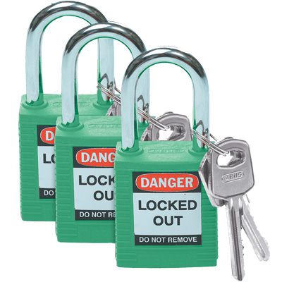 Brady® Padlock Sets - Keyed-Alike Padlocks | Seton Canada | Seton.ca