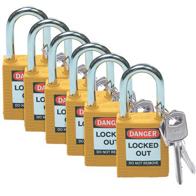 High Performance Safety Padlock Sets | Emedco