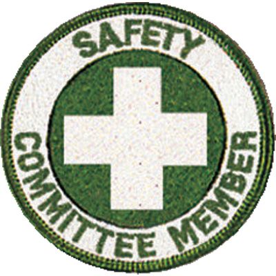Safety Committee Member Embroidered Patch | Seton | Seton