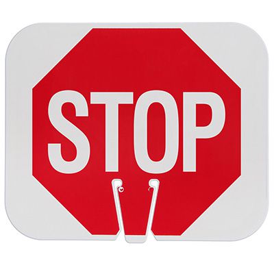 Traffic Cone Signs - Stop|Seton Canada | Seton.ca