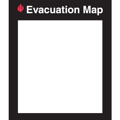 Evacuation Map Insert Frames | Seton Canada | Seton.ca