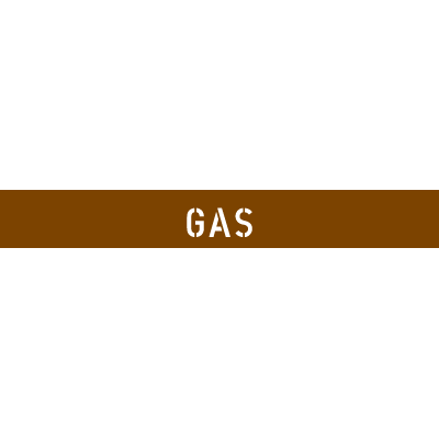 Pipe Stencils - Gas|Seton Canada | Seton.ca