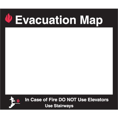Emergency Evacuation Insert Frames- Evacuation Map|Seton Canada | Seton.ca