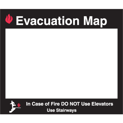 Emergency Evacuation Insert Frames- Emergency Evacuation | Seton
