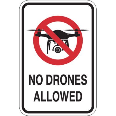 Inform readers that drones are not allowed on your property with this ...