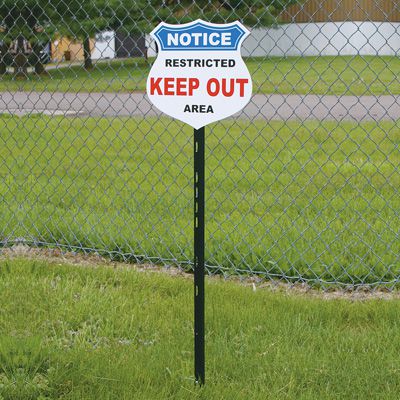 Steel Sign Stake|Seton Canada | Seton.ca