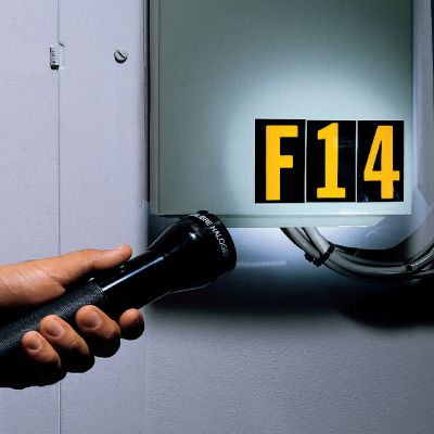 High Visibility Reflective Letters And Numbers | Seton