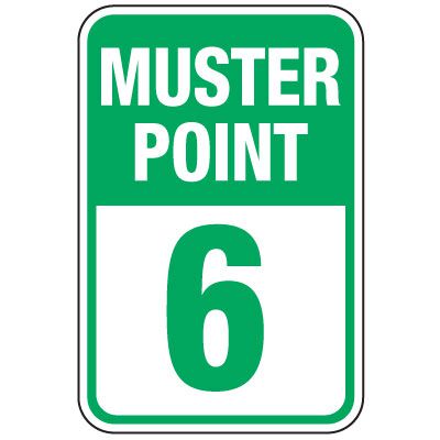 Muster Point Signs