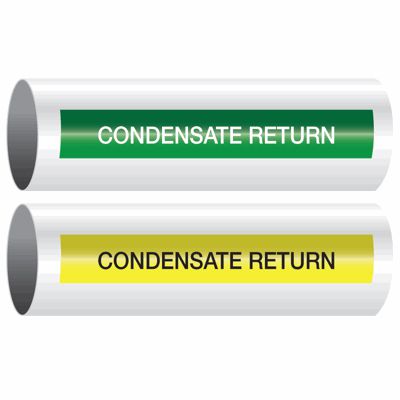 Condensate Return - Self-Adhesive Pipe Markers | Emedco