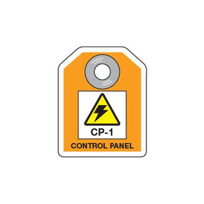 Control Panel Energy Source ID Tags | Emedco