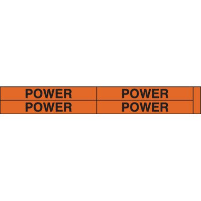 Power - Self-Adhesive Electrical Markers|Seton Canada | Seton.ca