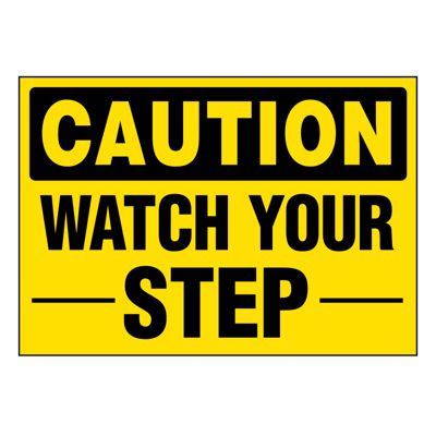 Caution Signs - OSHA Compliant Workplace Hazard Warnings | Seton