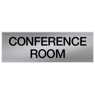 Conference Room - Engraved Standard Worded Signs|Seton Canada | Seton.ca