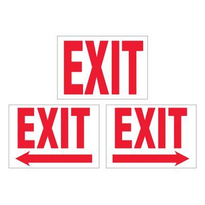 Ultra-Stick Signs - Exit|Seton Canada | Seton.ca