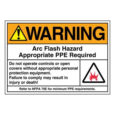 Electrical Warning & Arc Flash Signs | Seton