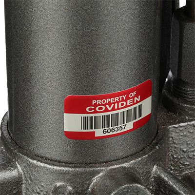 UltraGuard Property ID Plates for Curved Surfaces | Emedco