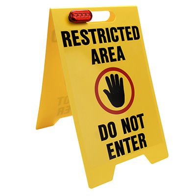 Restricted Area Floor Stand | Emedco