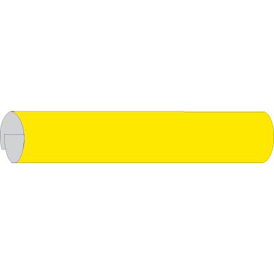 Blank Setmark® Snap-Around Pipe Markers - Tool-Free Install | Seton