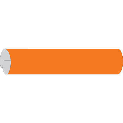 Blank Setmark® Snap-Around Pipe Markers | Emedco