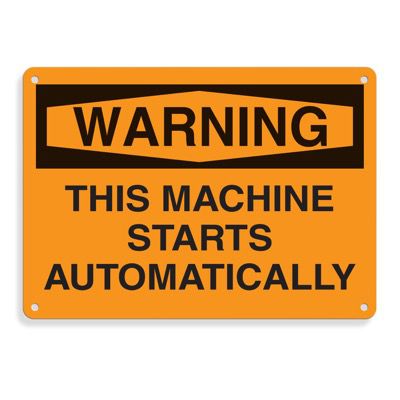 Machine Safety & Warning Signs | Seton