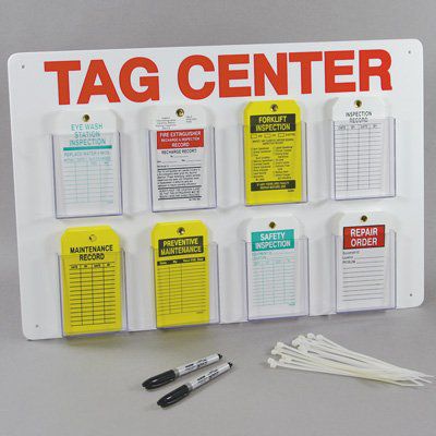 Equipment Inspection Tag Kit | Emedco