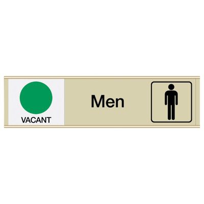 Men's Restroom Signs | ADA, Braille & California Compliant | Emedco